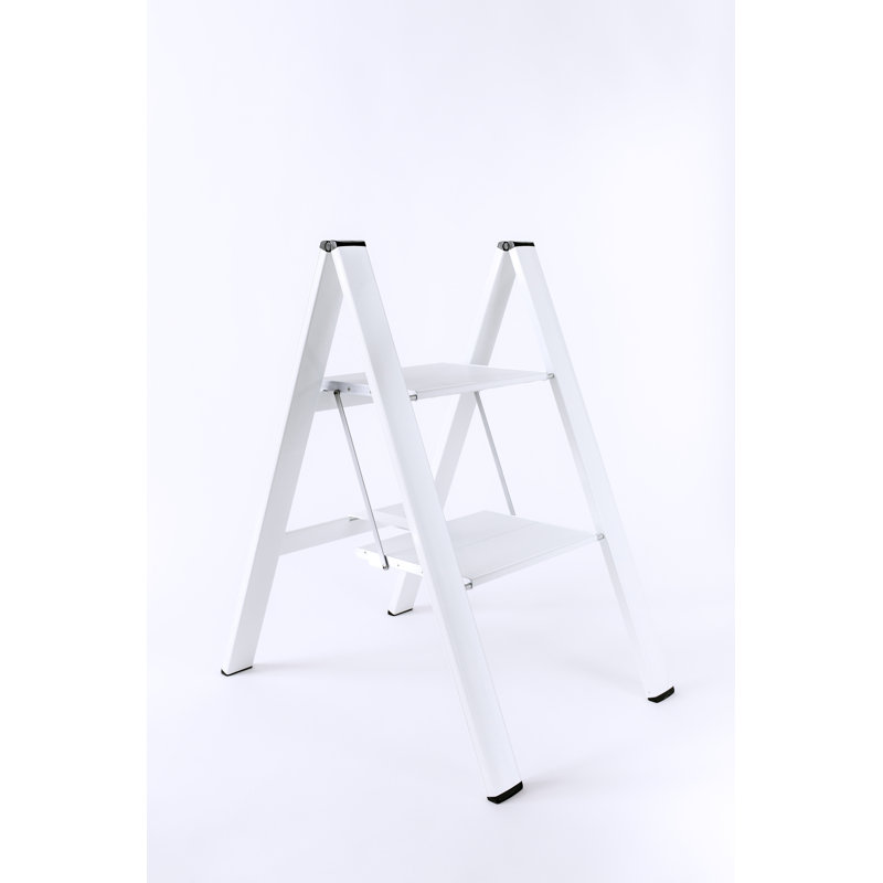 WFX Utility™ 2 - Step Aluminum Lightweight Folding Step Stool & Reviews ...