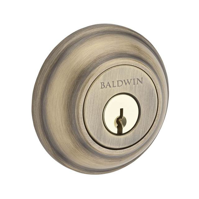 Baldwin Traditional Round Single Cylinder Deadbolt & Reviews | Wayfair