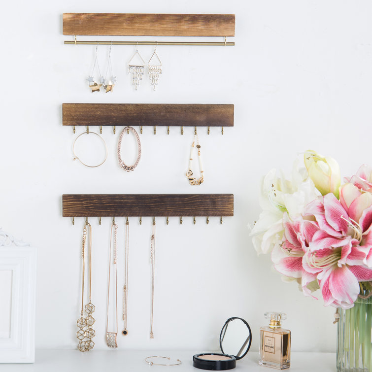 Loon Peak® Lykins Wall Mounted Jewelry Holder & Reviews | Wayfair