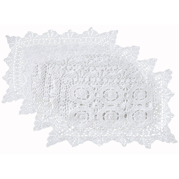 Victorian-lace-placemats | Wayfair