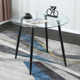 Wayfair | Glass Round Kitchen & Dining Tables You'll Love in 2022