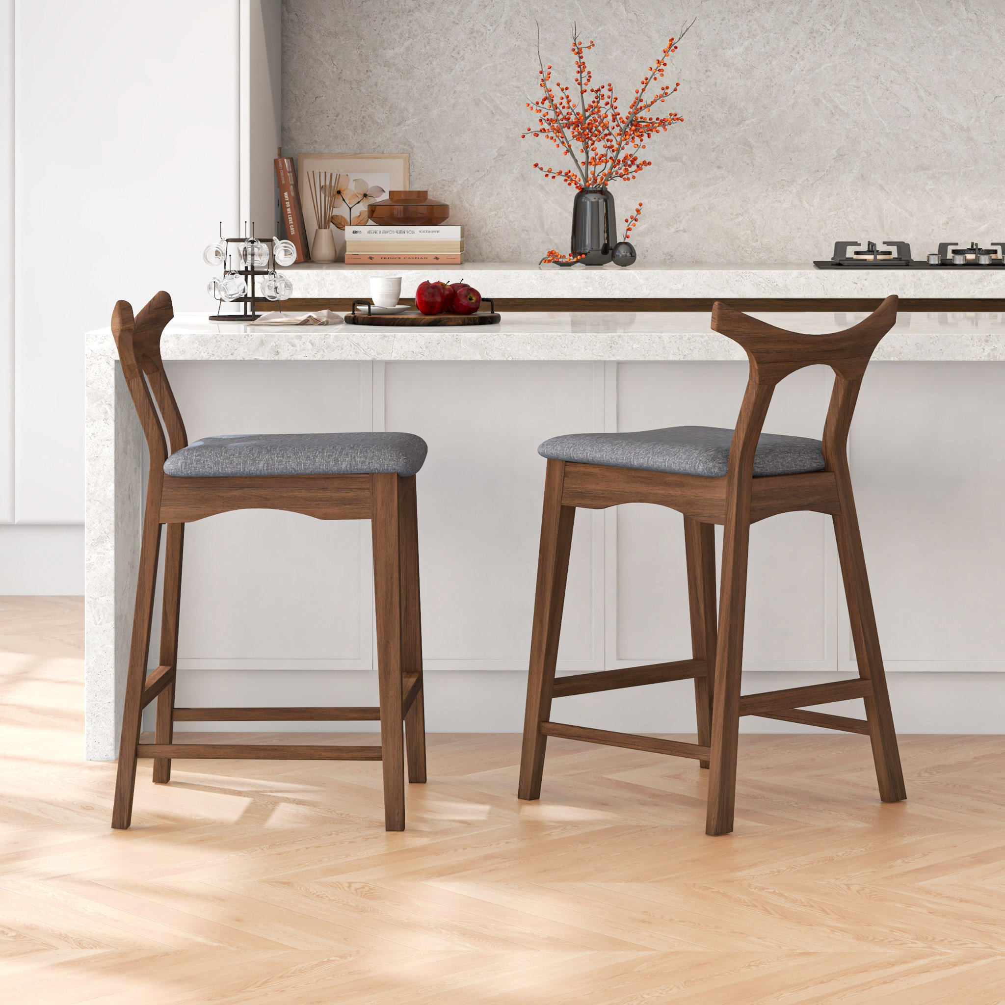 George Oliver Fulda Bar Stool & Reviews | Wayfair