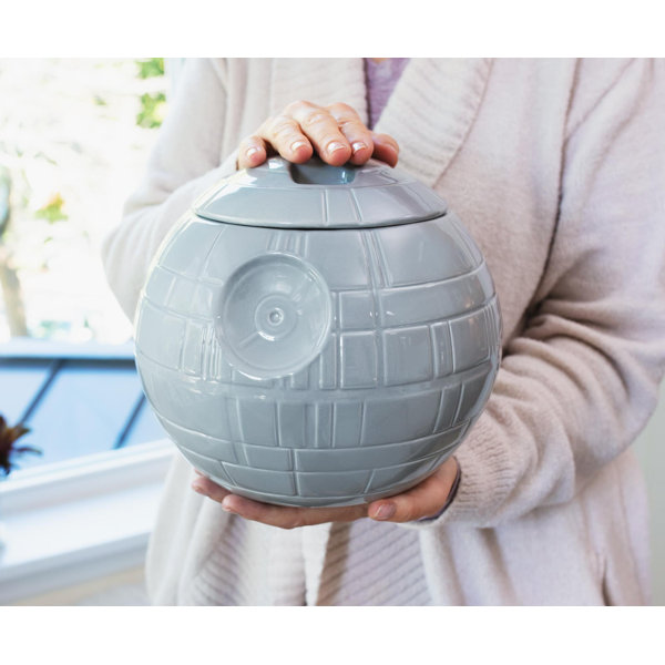 Ukonic Star Wars Death Star Ceramic Cookie Jar | Wayfair