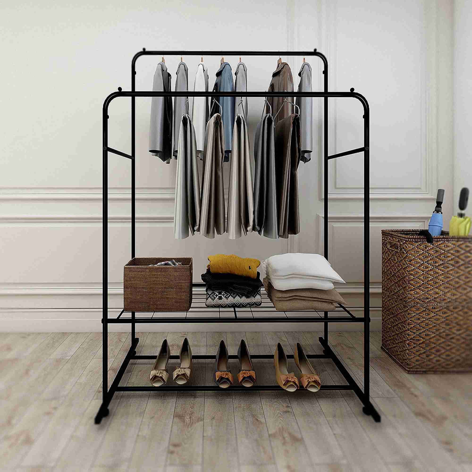 Rebrilliant Aleycia 43.3'' Clothes Rack | Wayfair