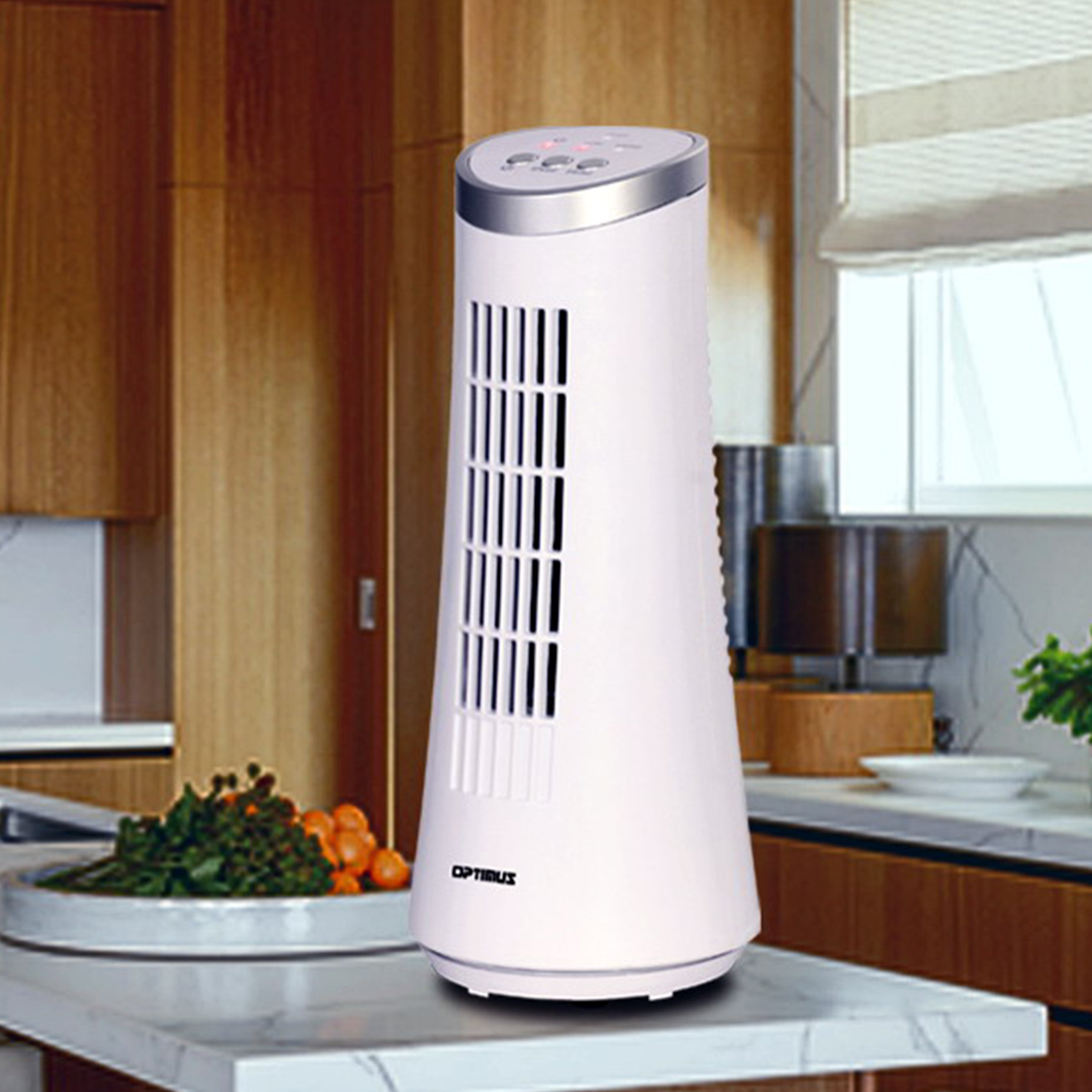 Optimus 12" Oscillating Tower Fan | Wayfair