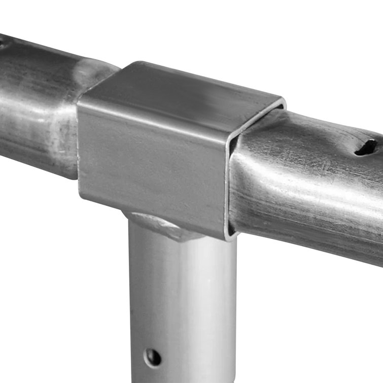 Banchy&Beauty 14' Round Backyard Trampoline with Safety Enclosure Above ...