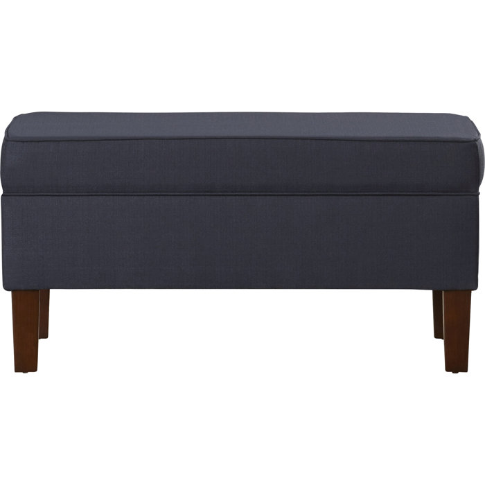 Loni Upholstered Flip Top Storage Bench at Carmela Schatz blog
