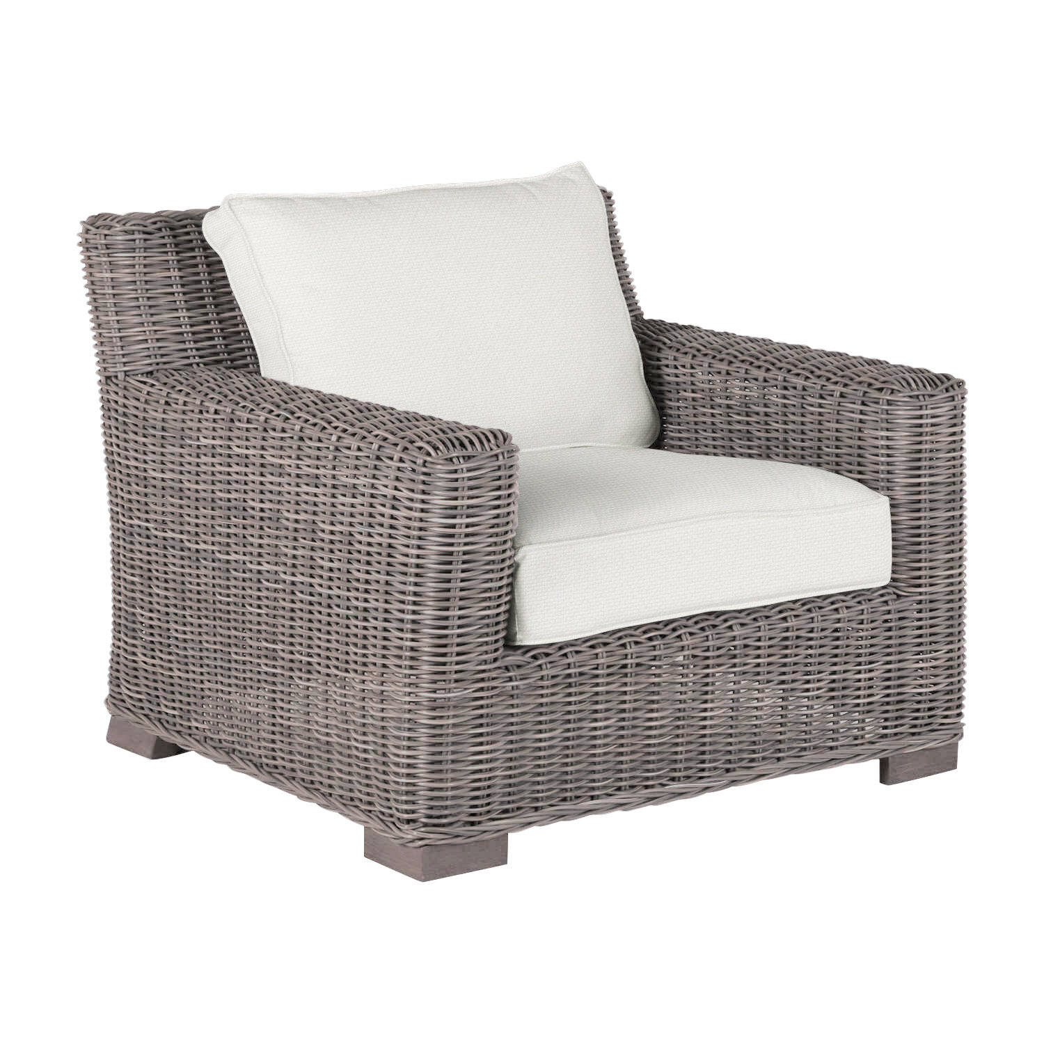 Summer Classics Rustic Woven Lounge Chair | Wayfair