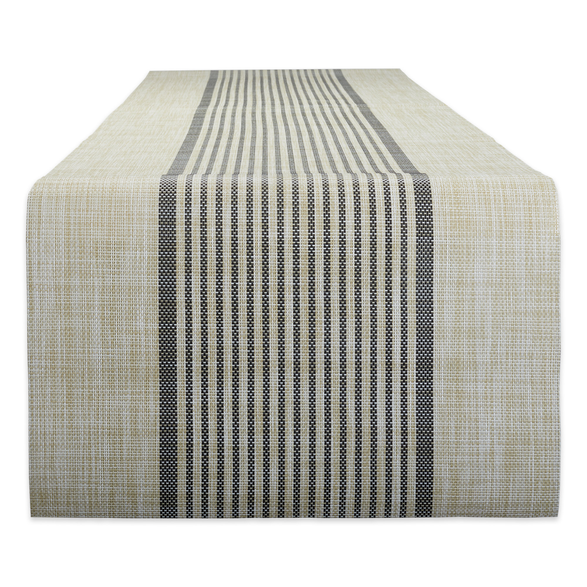 Gracie Oaks Kysorville Rectangular Striped Plastic / Vinyl Tablecloth ...