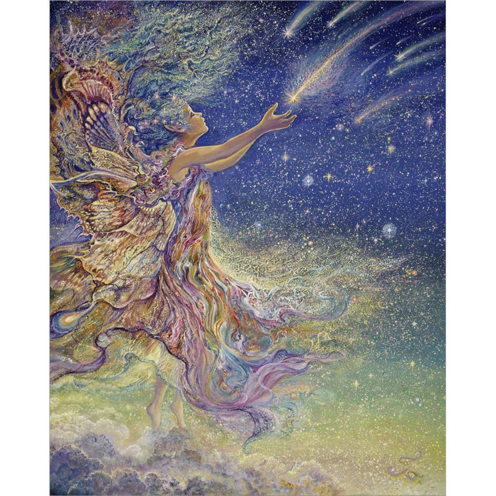 Trinx Catch A Falling Star by Josephine Wall - Wrapped Canvas Print ...