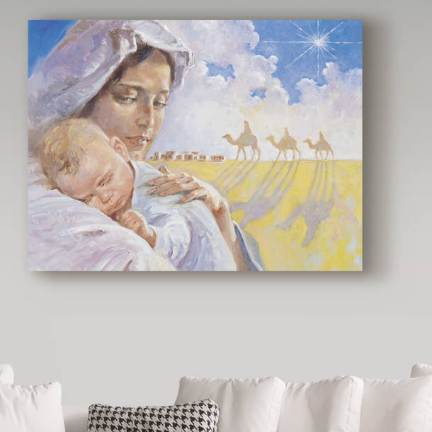 Trademark Art Hal Frenck Santa Face by Hal Frenck - Wrapped Canvas ...