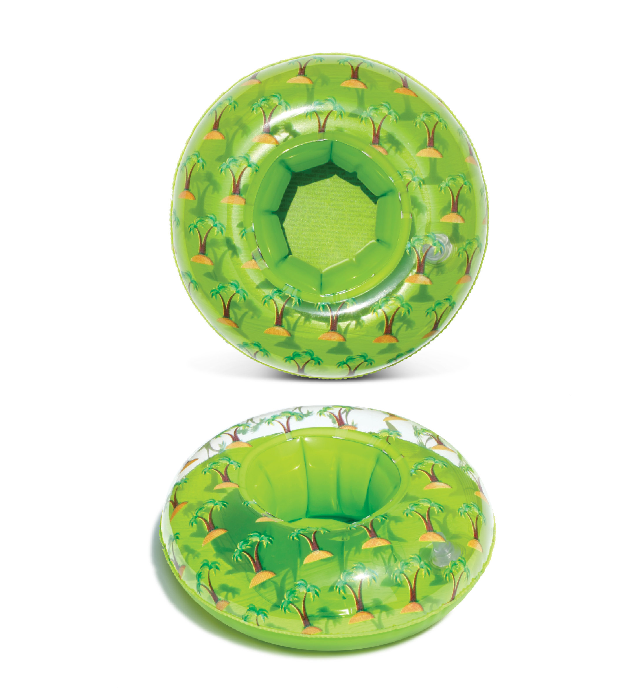 Bay Isle Home Westley Inflatable Palm Tree Pool Float Drink Drip ...