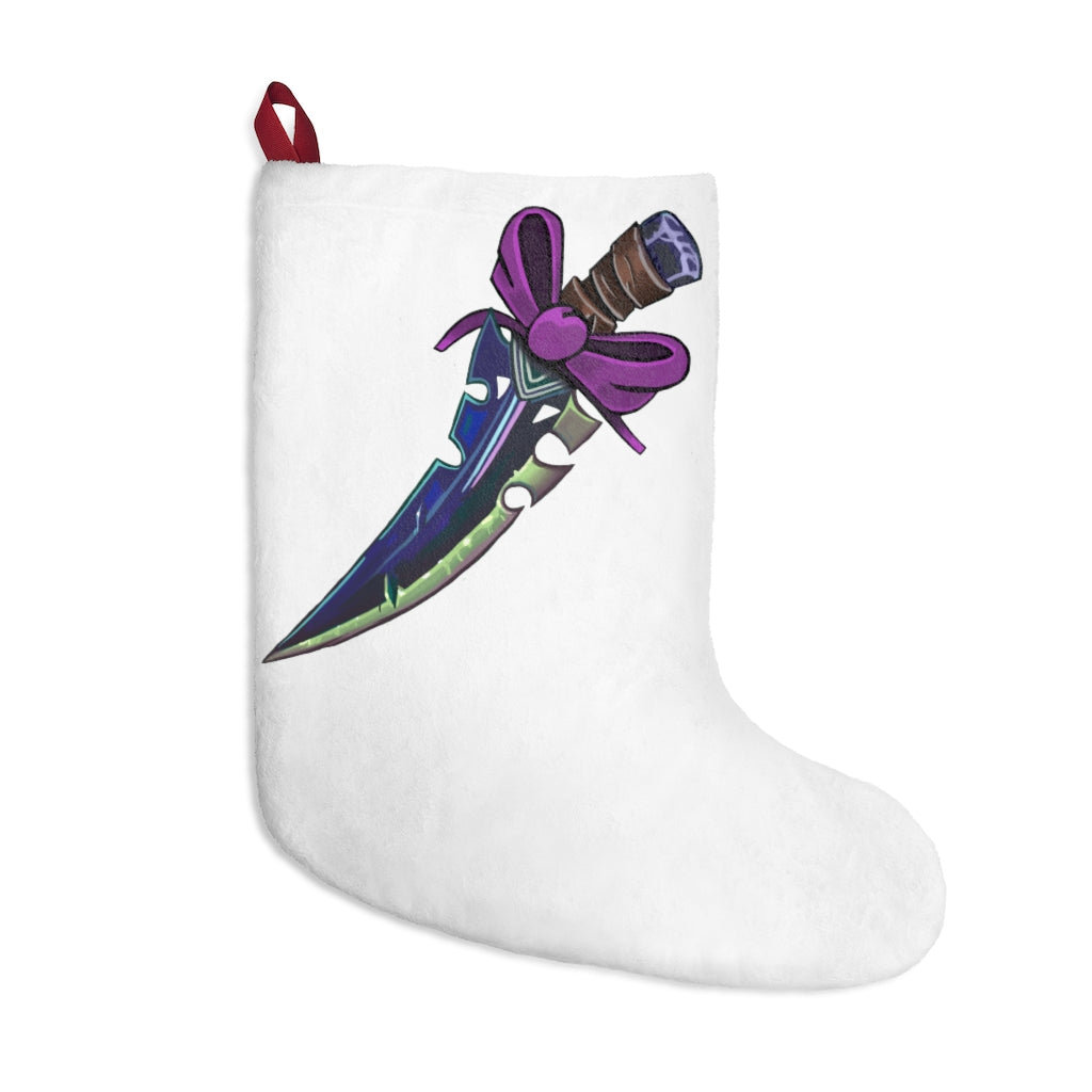 The Holiday Aisle® Ribbon and Sword Christmas Stocking | Wayfair
