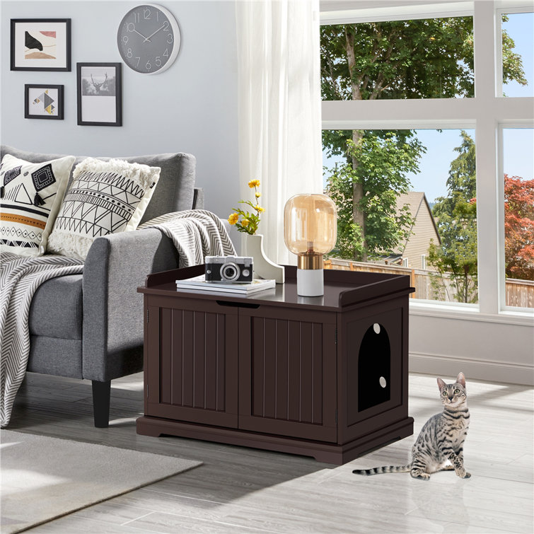 Red Barrel Studio® Salls Litter Box Enclosure & Reviews | Wayfair