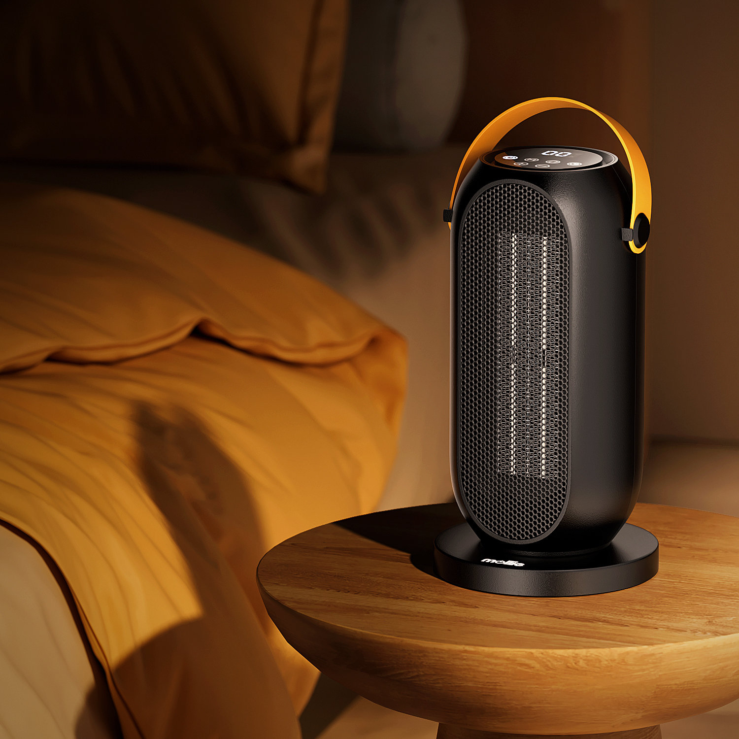 MoNiBloom Chaufferette portative compacte à ventilateur électrique 1200 ...