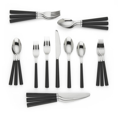 Black & White Flatware Sets You'll Love | Wayfair