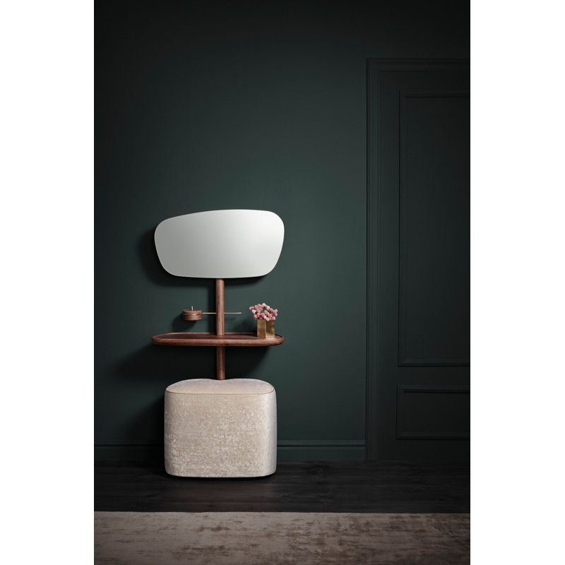 Nomon Tocador Solid Wood Vanity with Mirror | Perigold