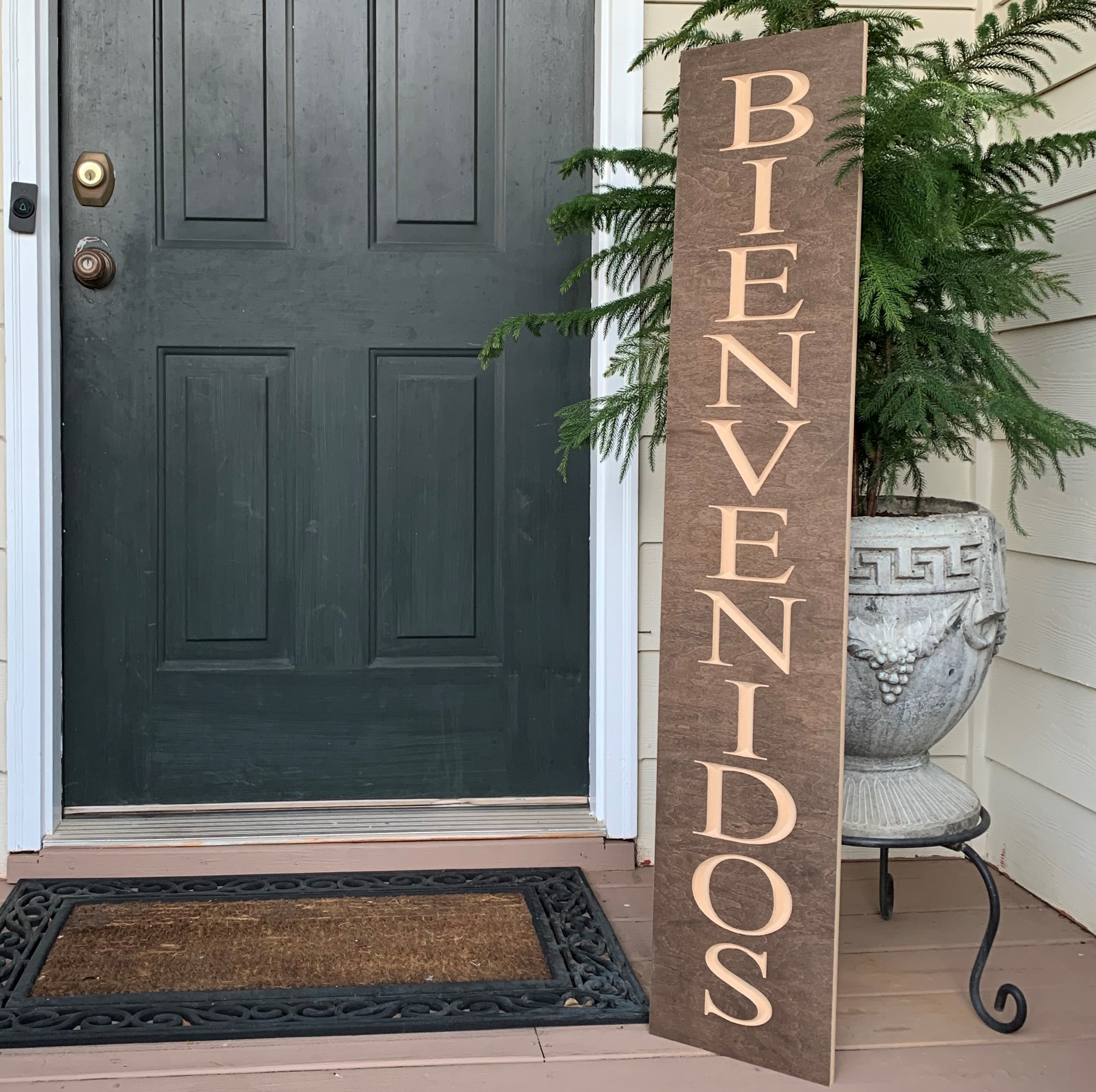 Rosalind Wheeler Casner Bienvenidos Welcome Sign & Reviews | Wayfair