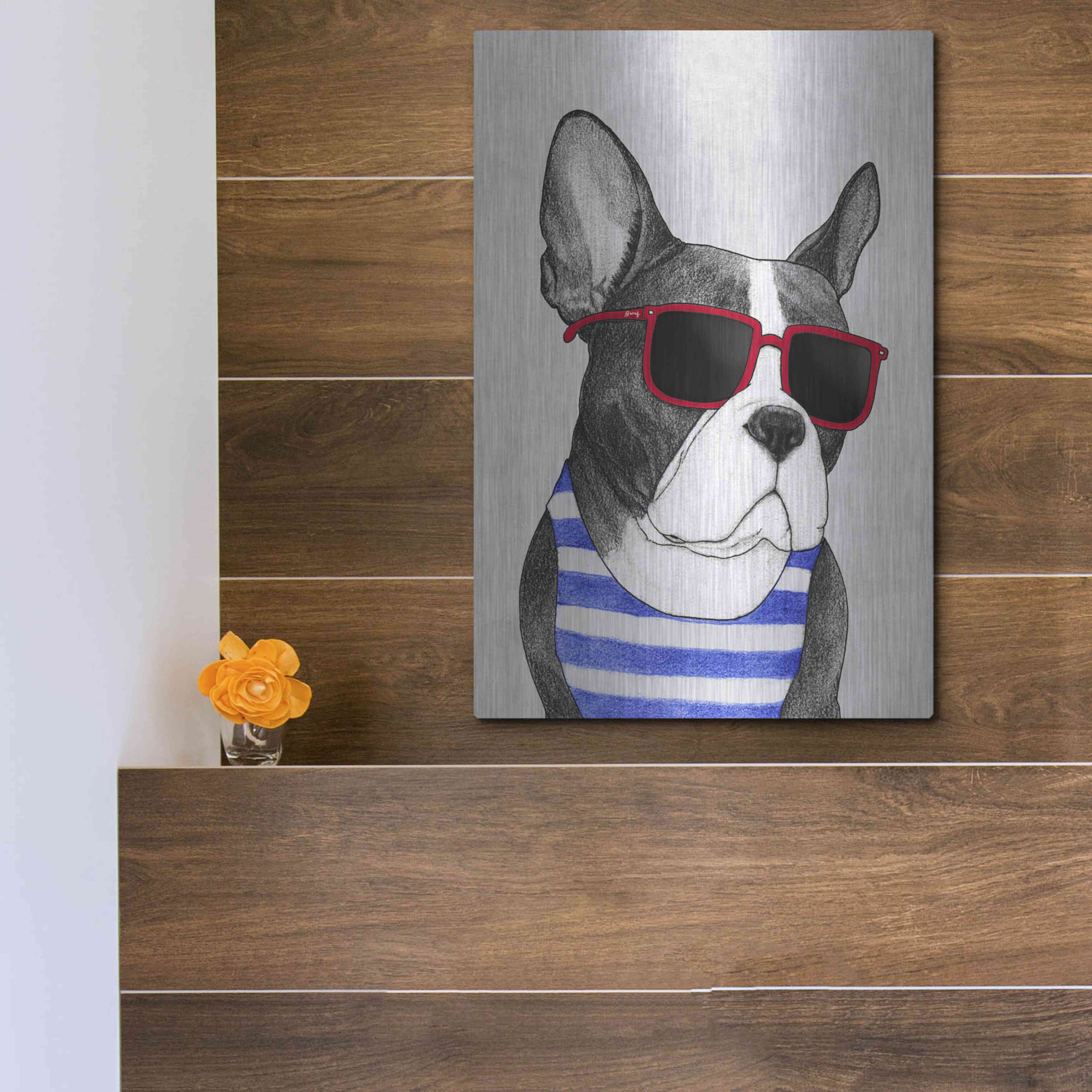 Red Barrel Studio® Frenchie Summer Style by Barruf - Unframed Drawing ...
