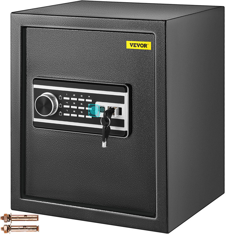VEVOR Fireproof Carbon Steel Security Safe with Dial/Combination Lock ...