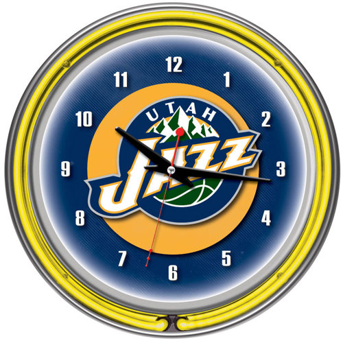 Trademark Global NBA 11" Wall Clock & Reviews | Wayfair