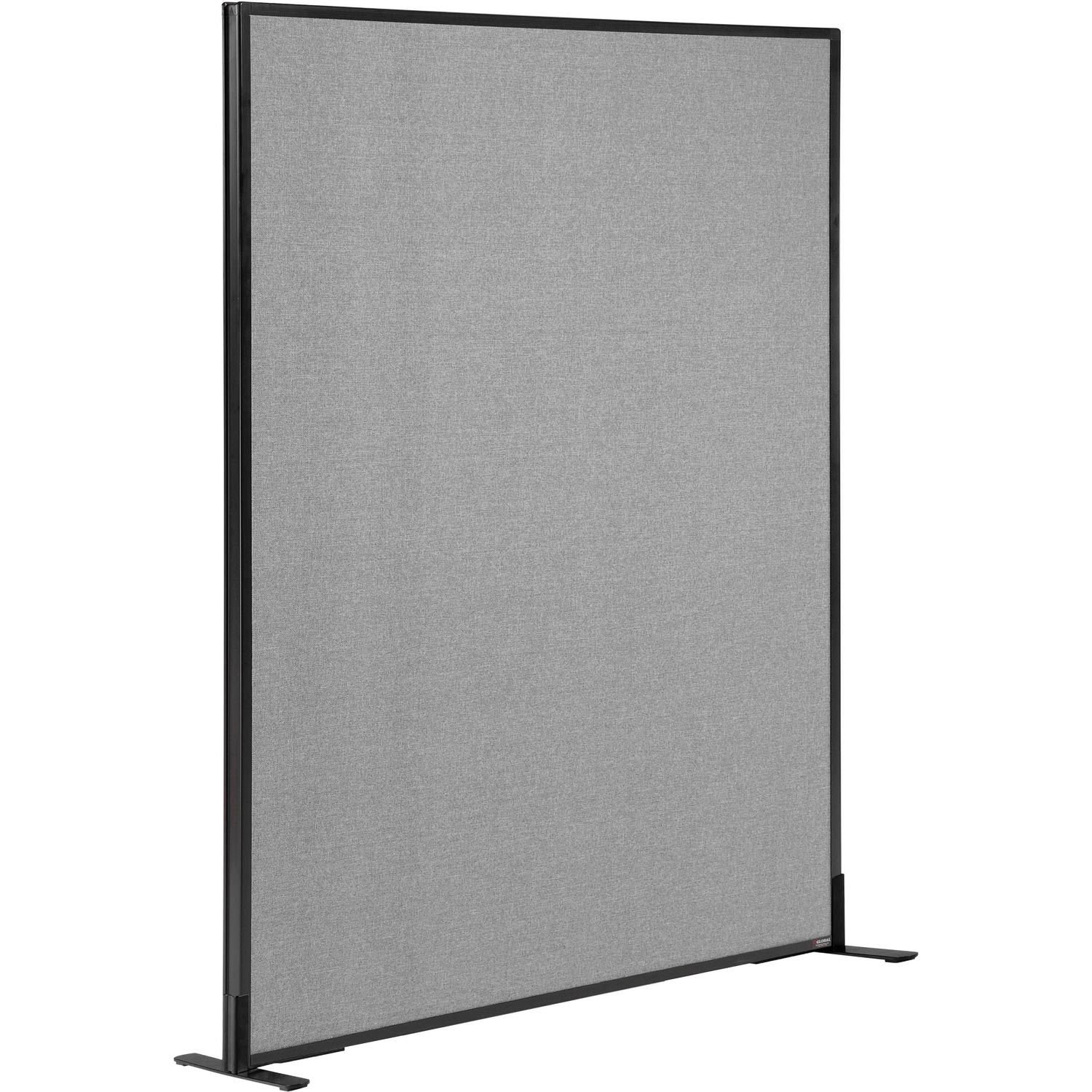Interion Freestanding Gray Office Partition Panel | Wayfair