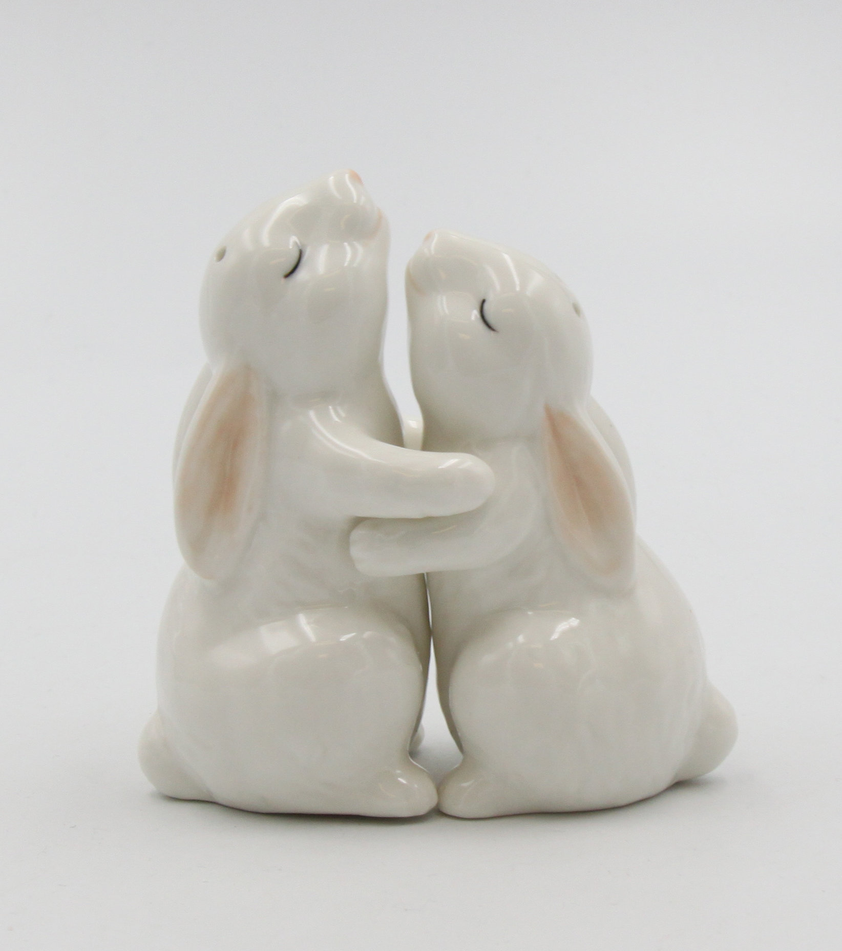 CosmosGifts Hugging Rabbit Salt and Pepper Shaker Set | Wayfair