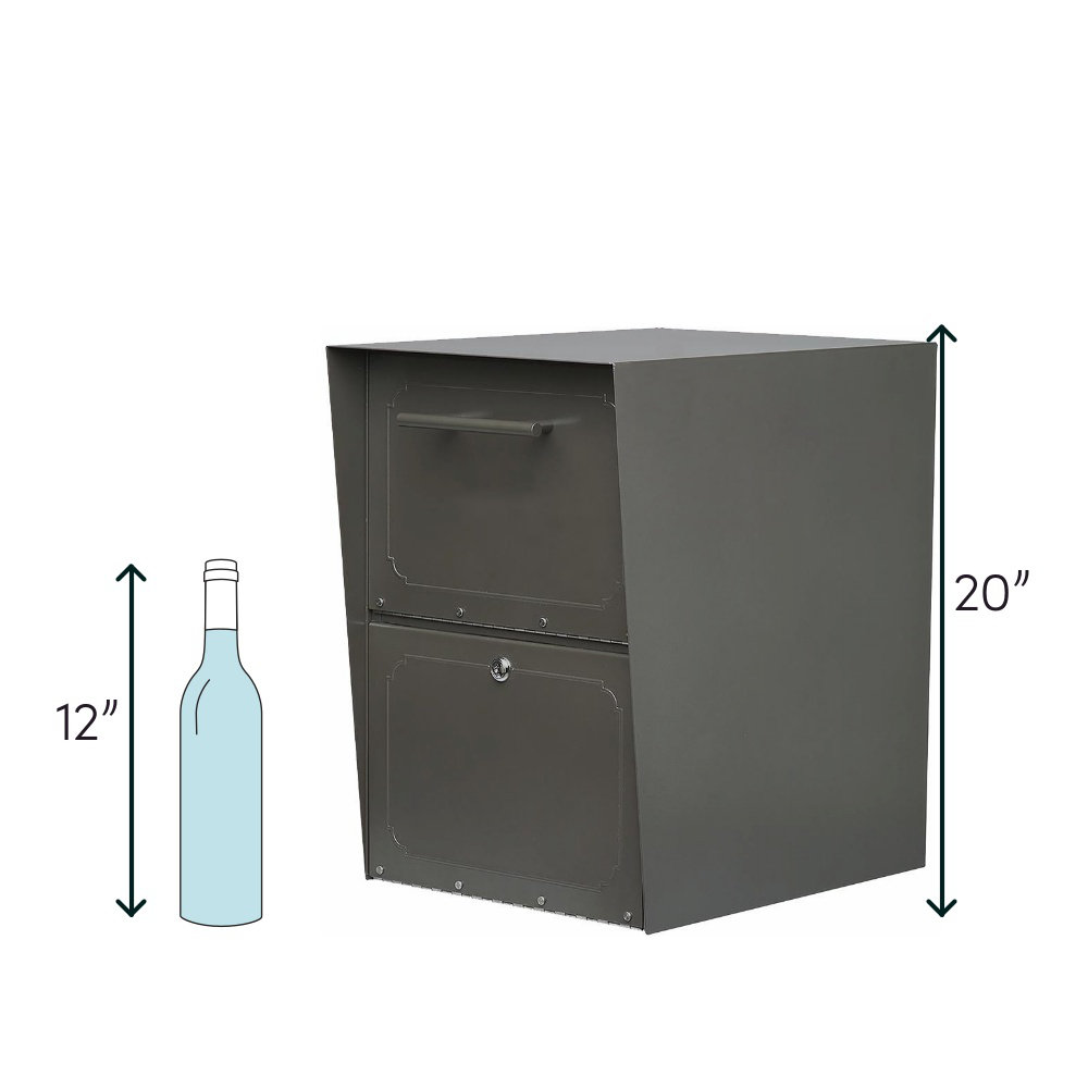 Architectural Mailboxes Oasis Locking Steel Drop Box & Reviews | Wayfair