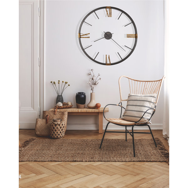 Howard Miller Prospect Park Metal Analog Clock & Reviews | Perigold