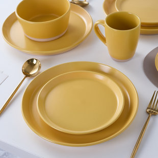 Wayfair | Yellow Dinnerware & Dishes| Up to 65% Off Until 11/20 | Wayfair