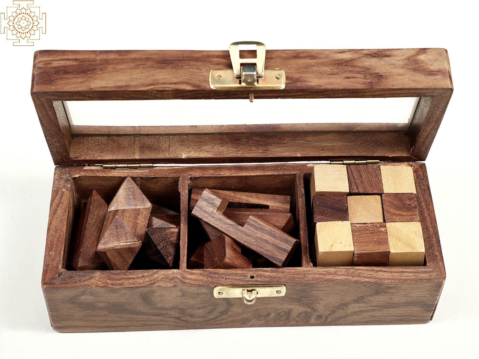 Loon Peak® Wooden Interlock Block | Wayfair