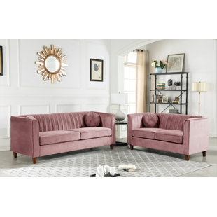 Wayfair | Pink Living Room Sets You'll Love in 2022