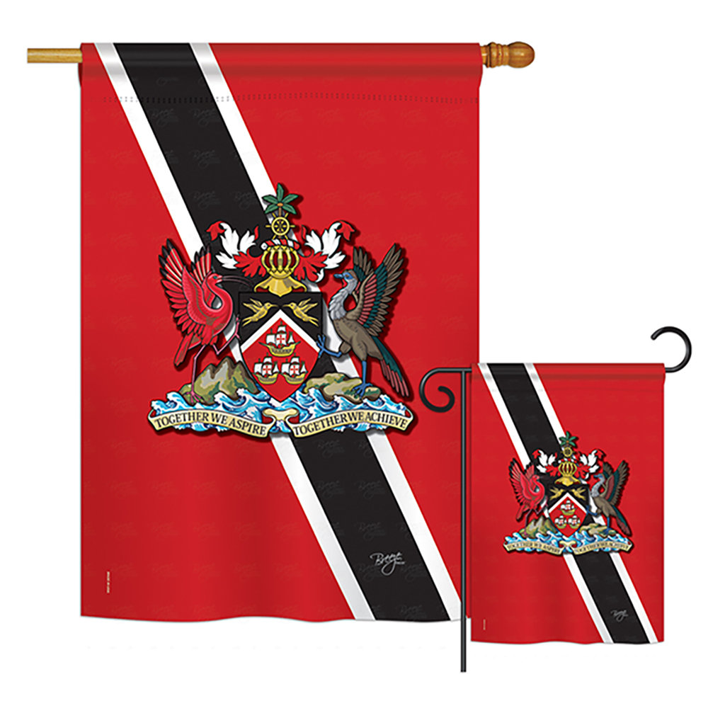 Breeze Decor 2 Piece Trinidad and Tobago of the World Nationality ...