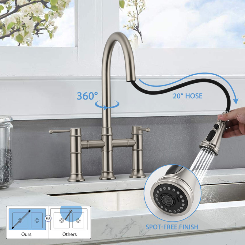 PROOX Pull Out Kitchen Faucet | Wayfair