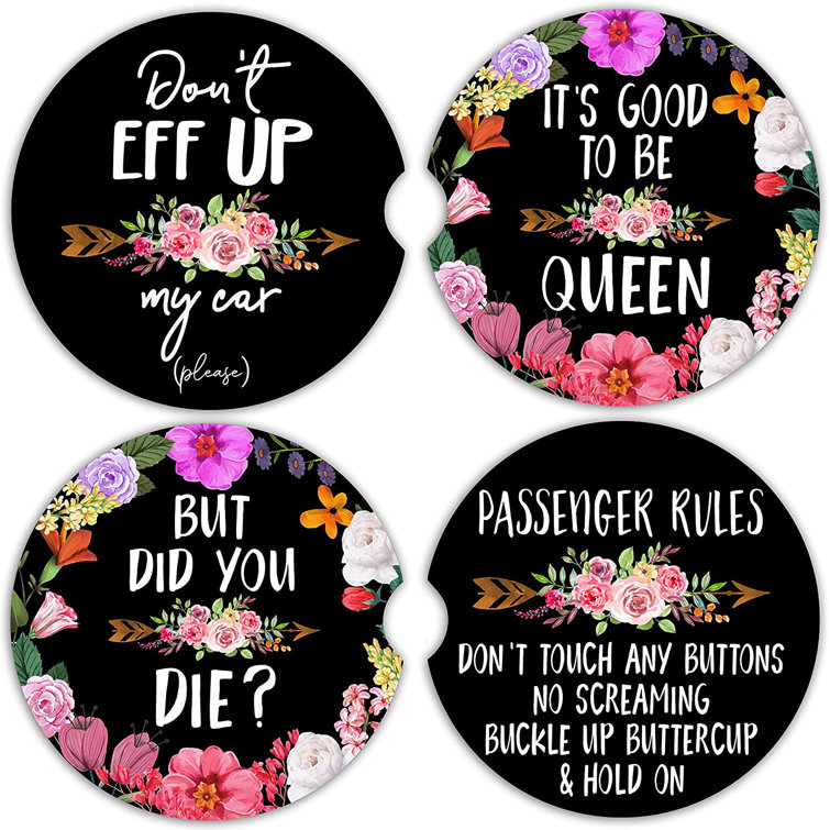 BOMBCY Funny Car Cup Holder Coaster | Wayfair