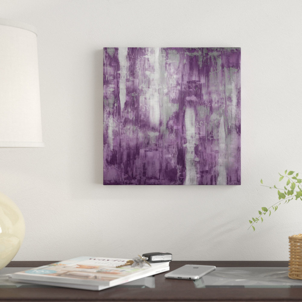 East Urban Home Amethyst Gradation by Justin Turner - Gallery-Wrapped ...