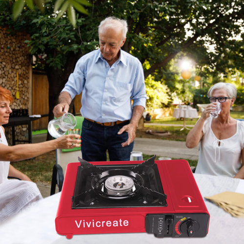 Vivicreate Single Burner Butane Outdoor Stove | Wayfair