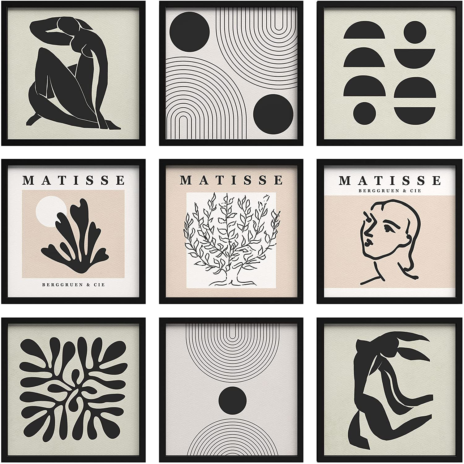 SIGNLEADER Henri Matisse Dancer Flower Variety Abstract Shapes ...