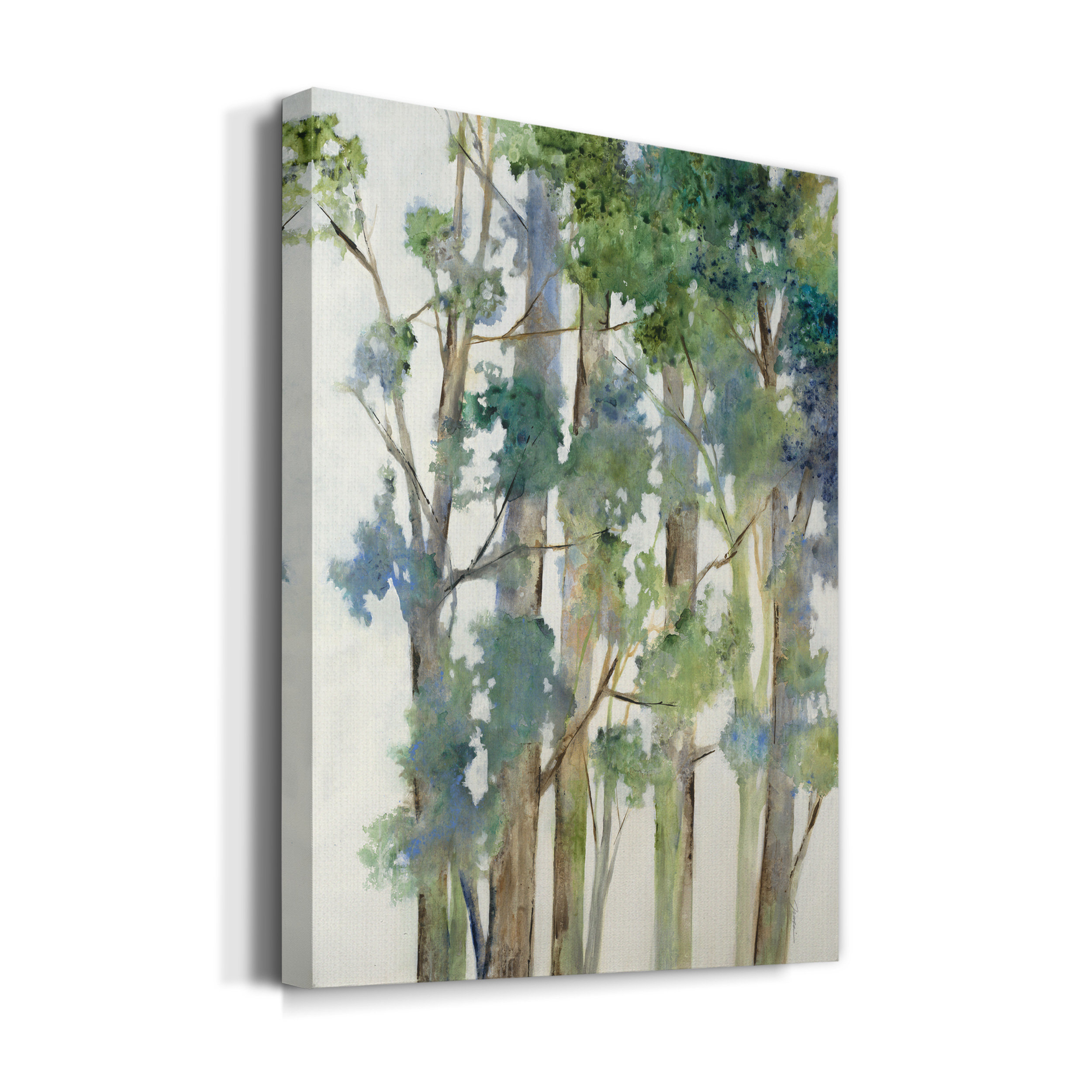 Winston Porter Wind In The Trees - Wrapped Canvas Print | Wayfair