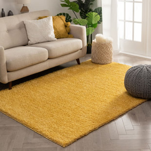 Wayfair | 5' x 8' Yellow & Gold Area Rugs You'll Love in 2022
