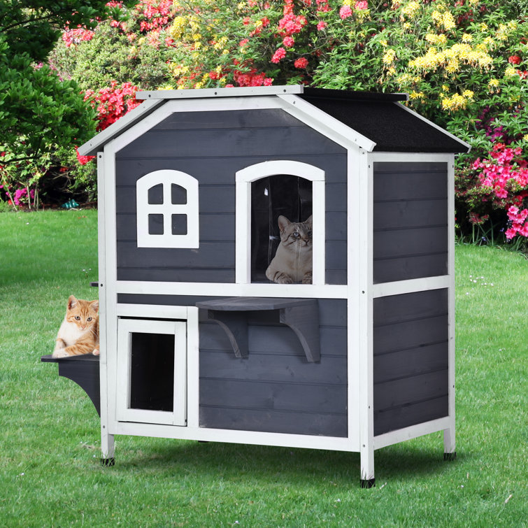 Tucker Murphy Pet™ Elliana Cat House & Reviews | Wayfair