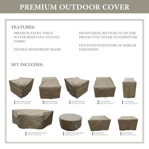 kathy ireland Homes & Gardens by TK Classics Water Resistant ...