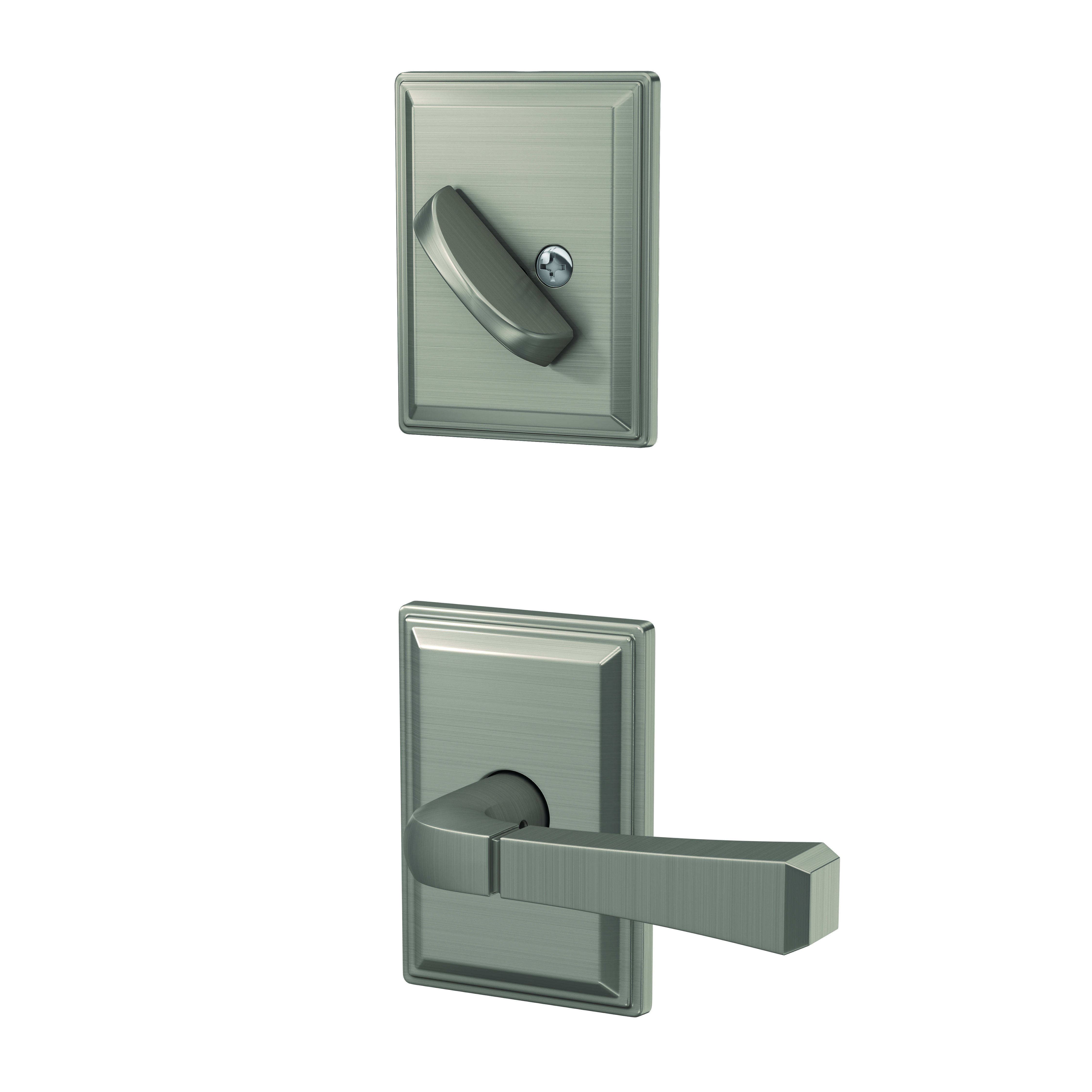 Schlage Rivington Exterior Lever Set (Interior Portion Sold Separately ...