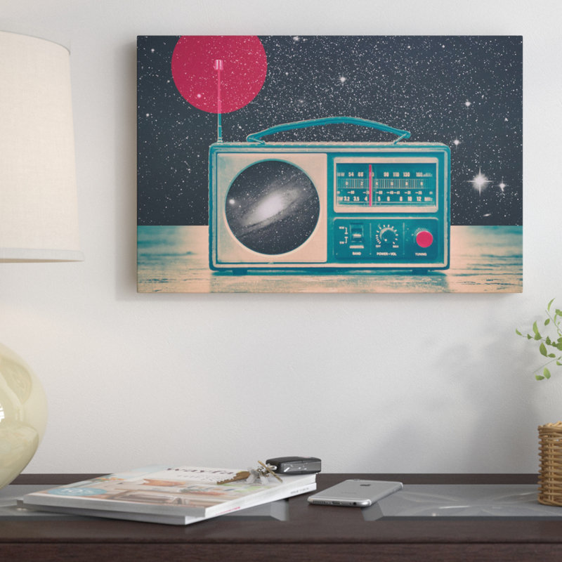 East Urban Home Space Radio by Victor Vercesi - Gallery-Wrapped Canvas ...