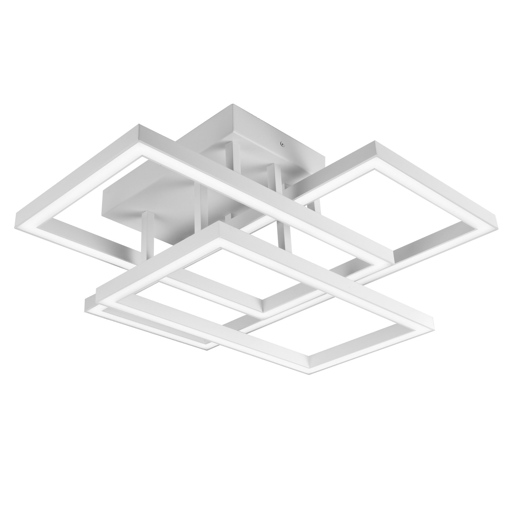 VONNLighting Radium 28-in Integrated LED Rectangular ETL Certified Semi ...