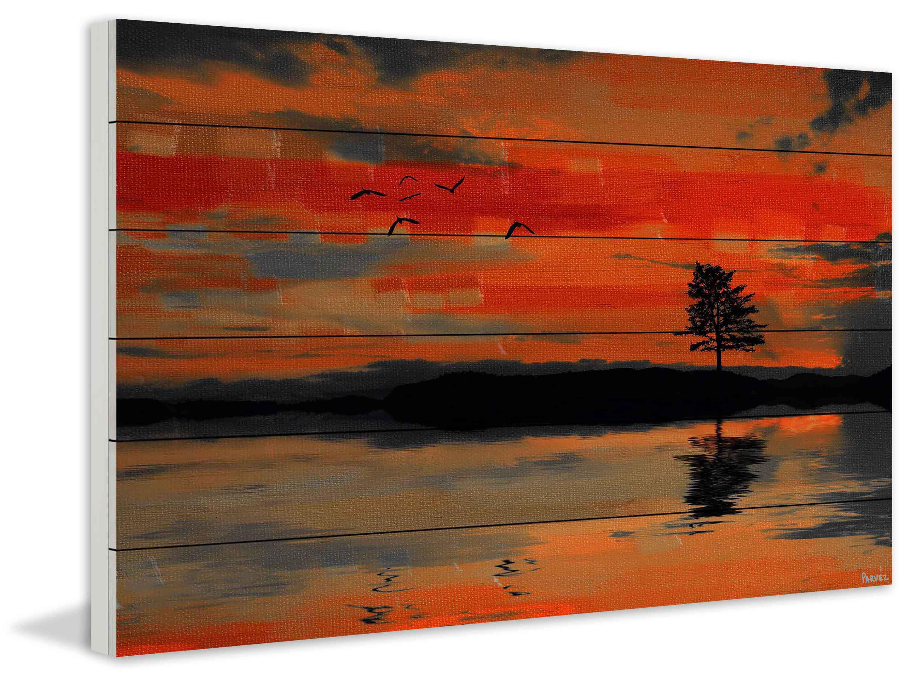 Red Barrel Studio® Sutton by Parvez Taj - Unframed Painting on Wood ...