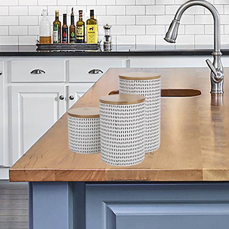 Mind Reader 3 Piece Kitchen Canister Set & Reviews | Wayfair.ca