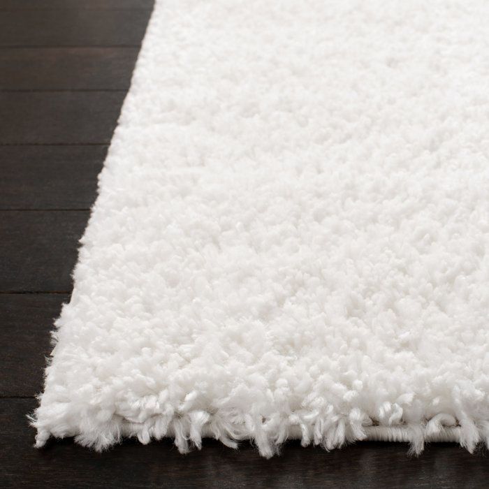 Wade Logan® Jiang Performance White Rug & Reviews | Wayfair