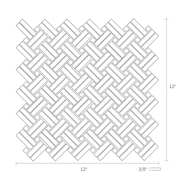 MatrixStoneUSA Knot Marble Mosaic Wall & Floor Tile & Reviews | Wayfair