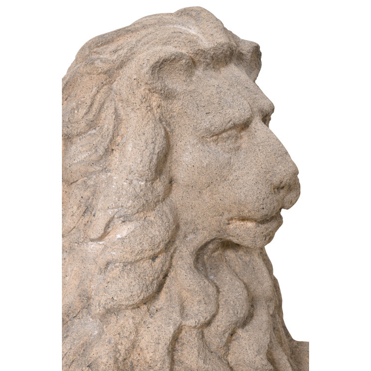 Bungalow Rose 2 Piece Heraldic Lion Set | Wayfair